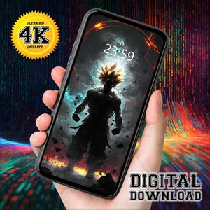 Mighty Goku 4K Mobile Wallpaper | iPhone & Android Lock/home Screen ...