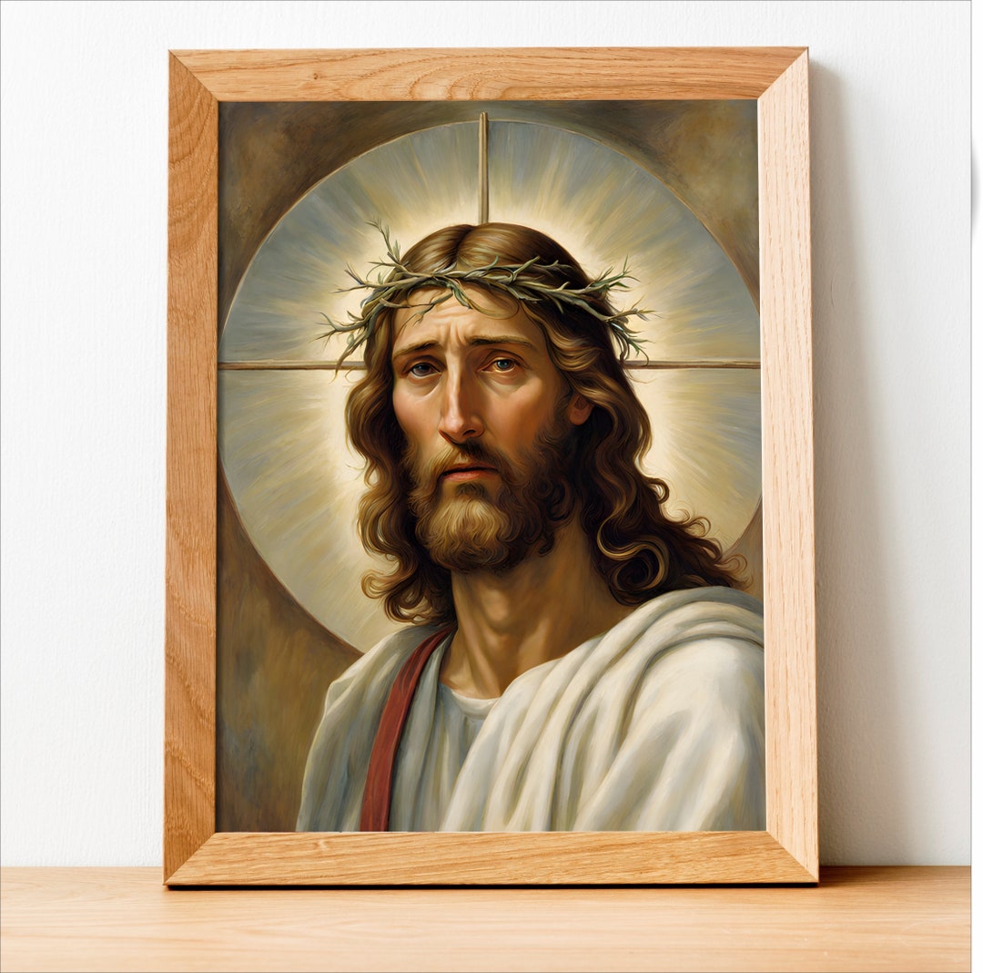 Jesus Disappointed in You - Sad Jesus Looking at Your Eyes - Printable ...