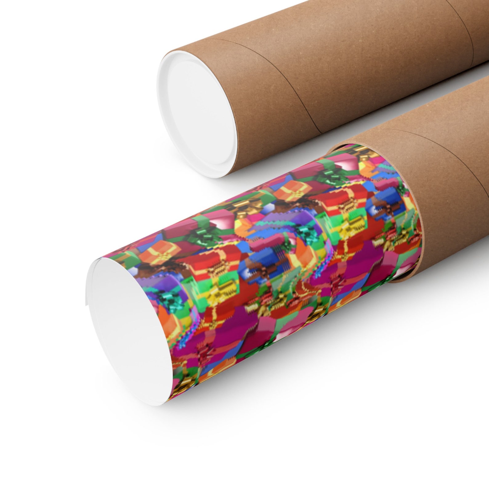 Your Own Secret Text in 3D Stereogram Printed Matte Poster 3D Phrase ...