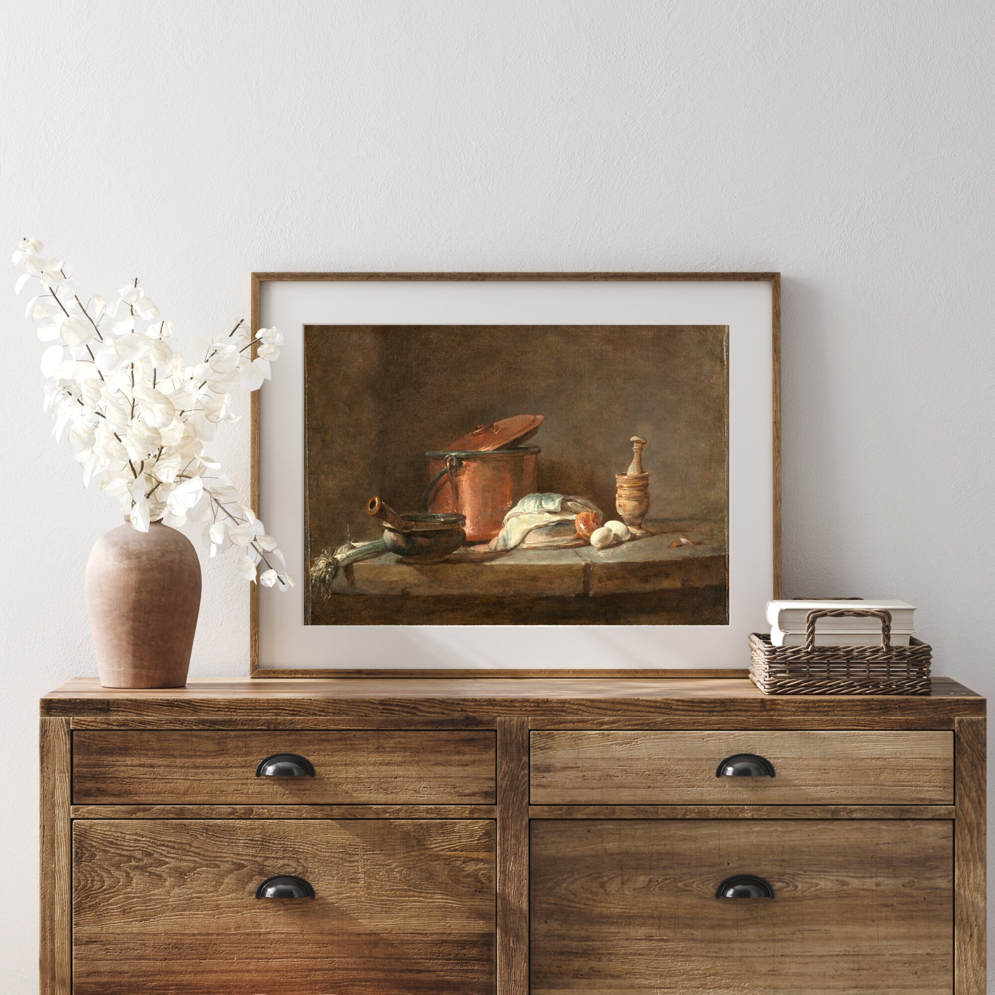 Still Life Oil Painting / Vintage/ Kitchen Art / Digital Download Art ...