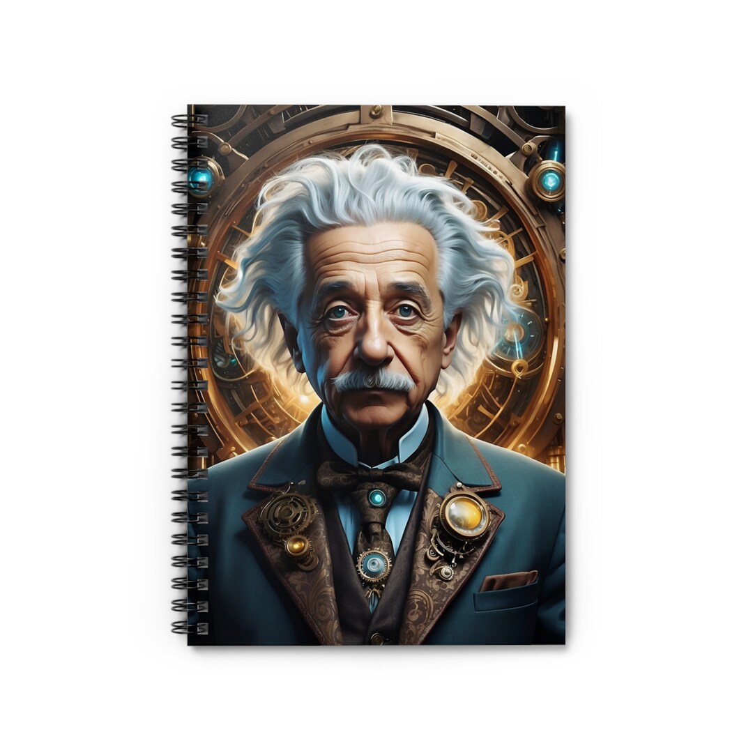 Limited Time ALBERT EINSTEIN Steampunk Notebook - Etsy