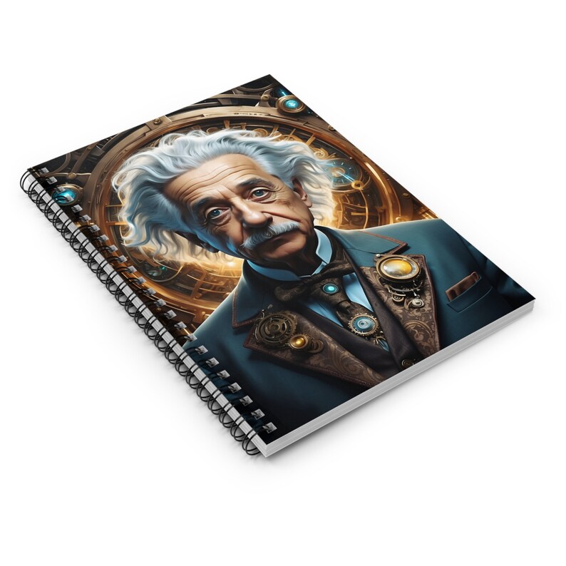 Limited Time ALBERT EINSTEIN Steampunk Notebook - Etsy