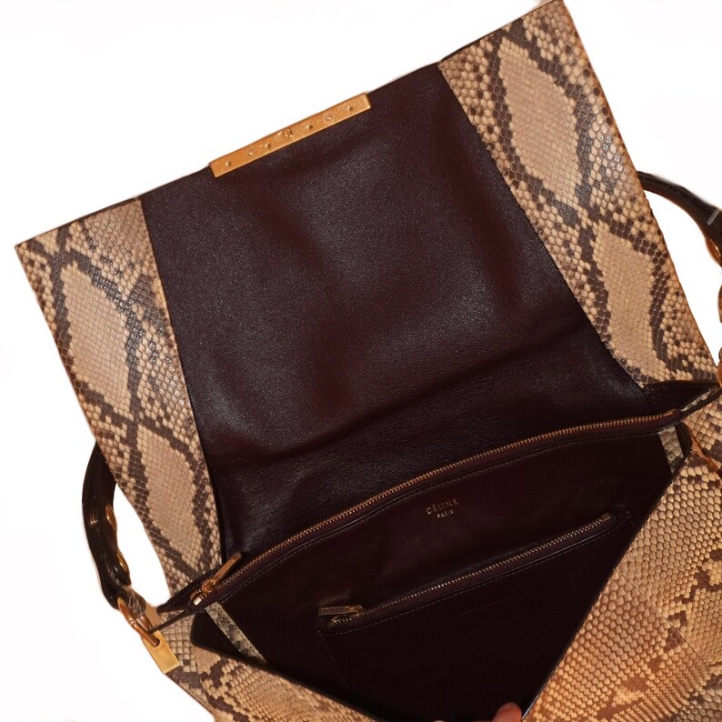 Celine Python Blade Bag - Phoebe Philo Era - Etsy