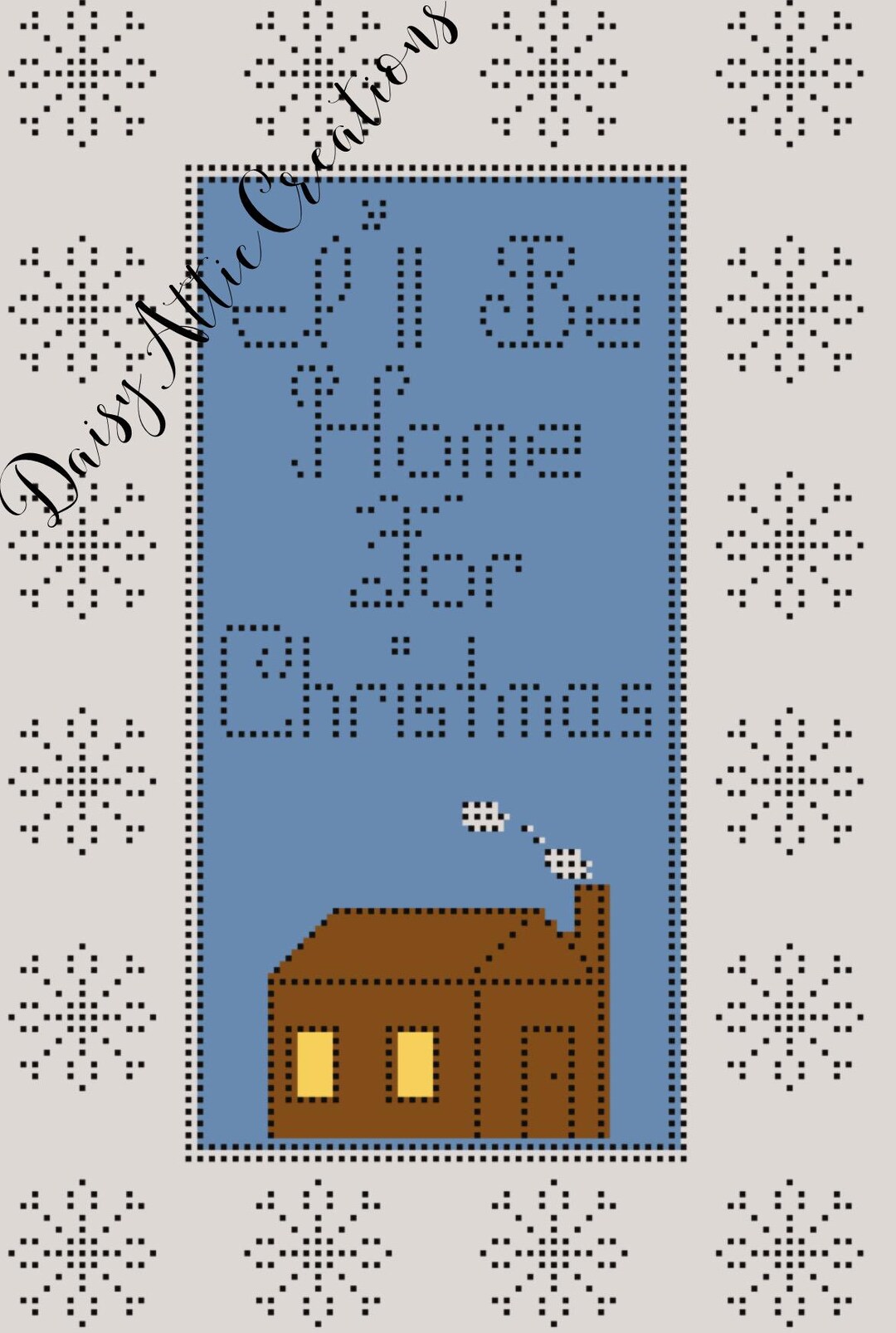 Graphgan Crochet Pattern, Festive Pattern, Christmas Crochet, Winter ...