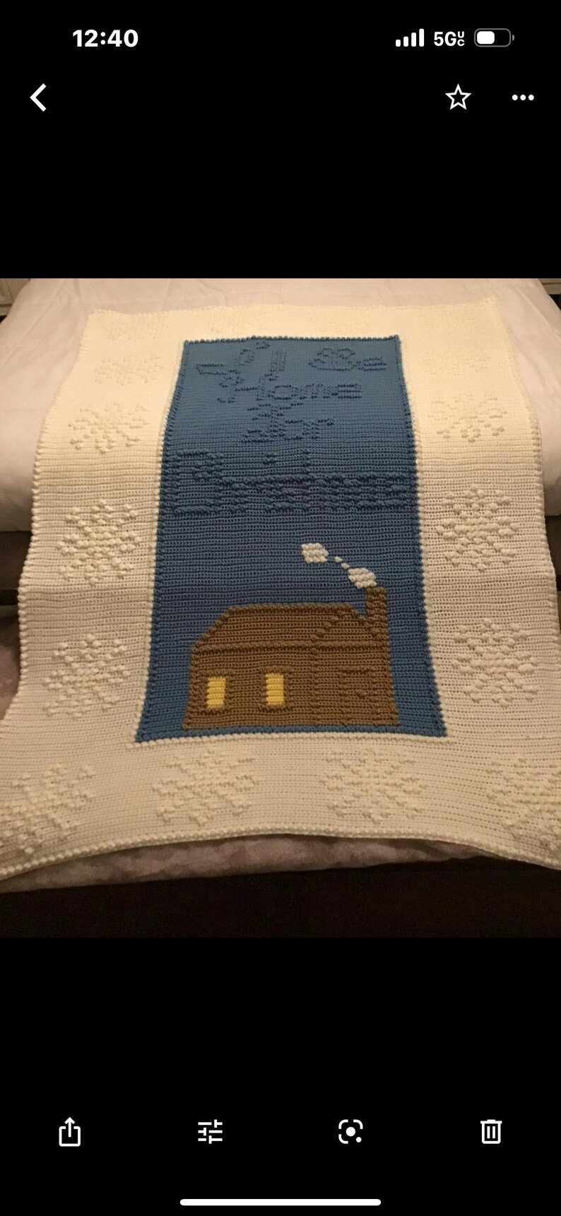 Graphgan Crochet Pattern, Festive Pattern, Christmas Crochet, Winter ...