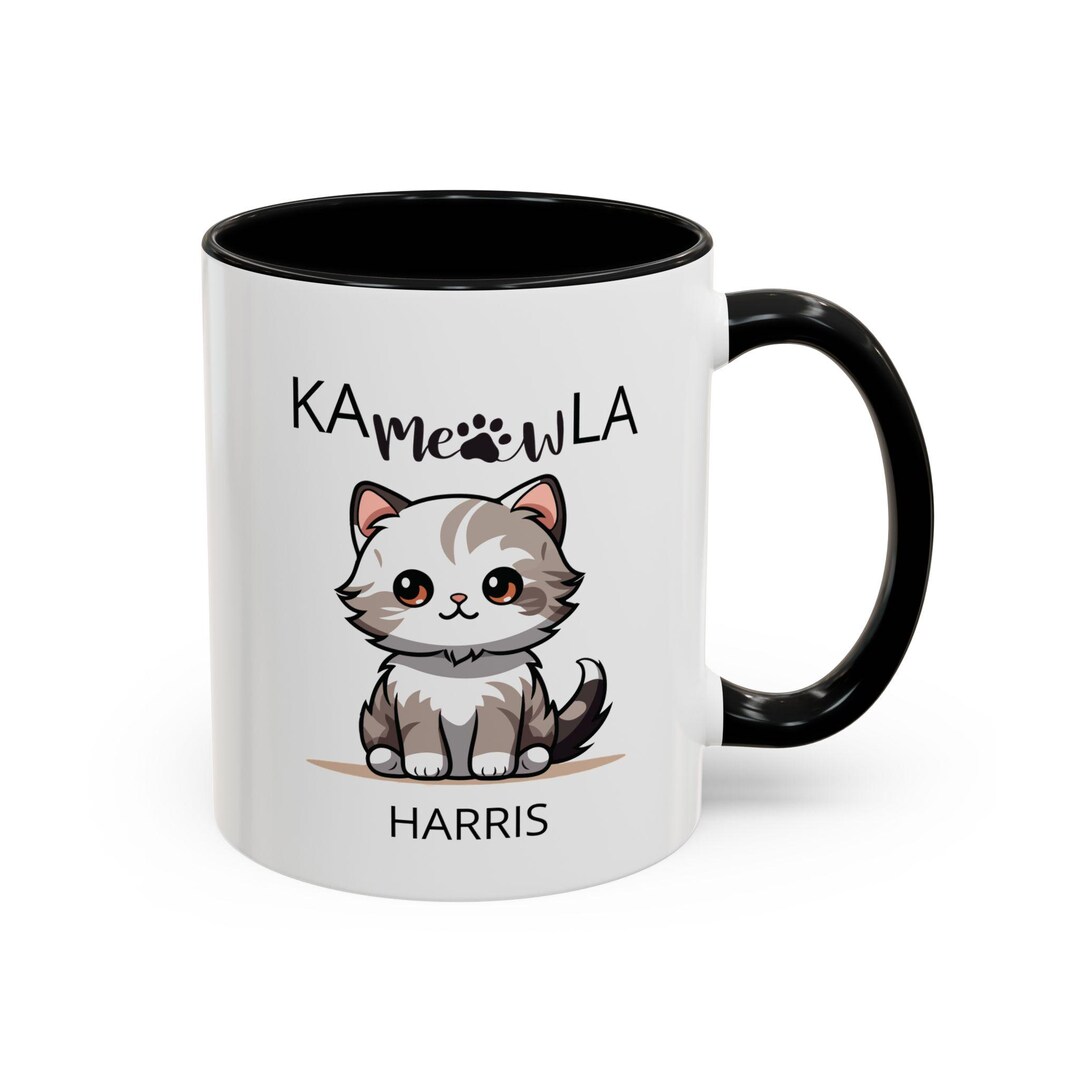 Kamala Coffee Mug Crazy Cat Lady Election Mug Harris Political Voting ...