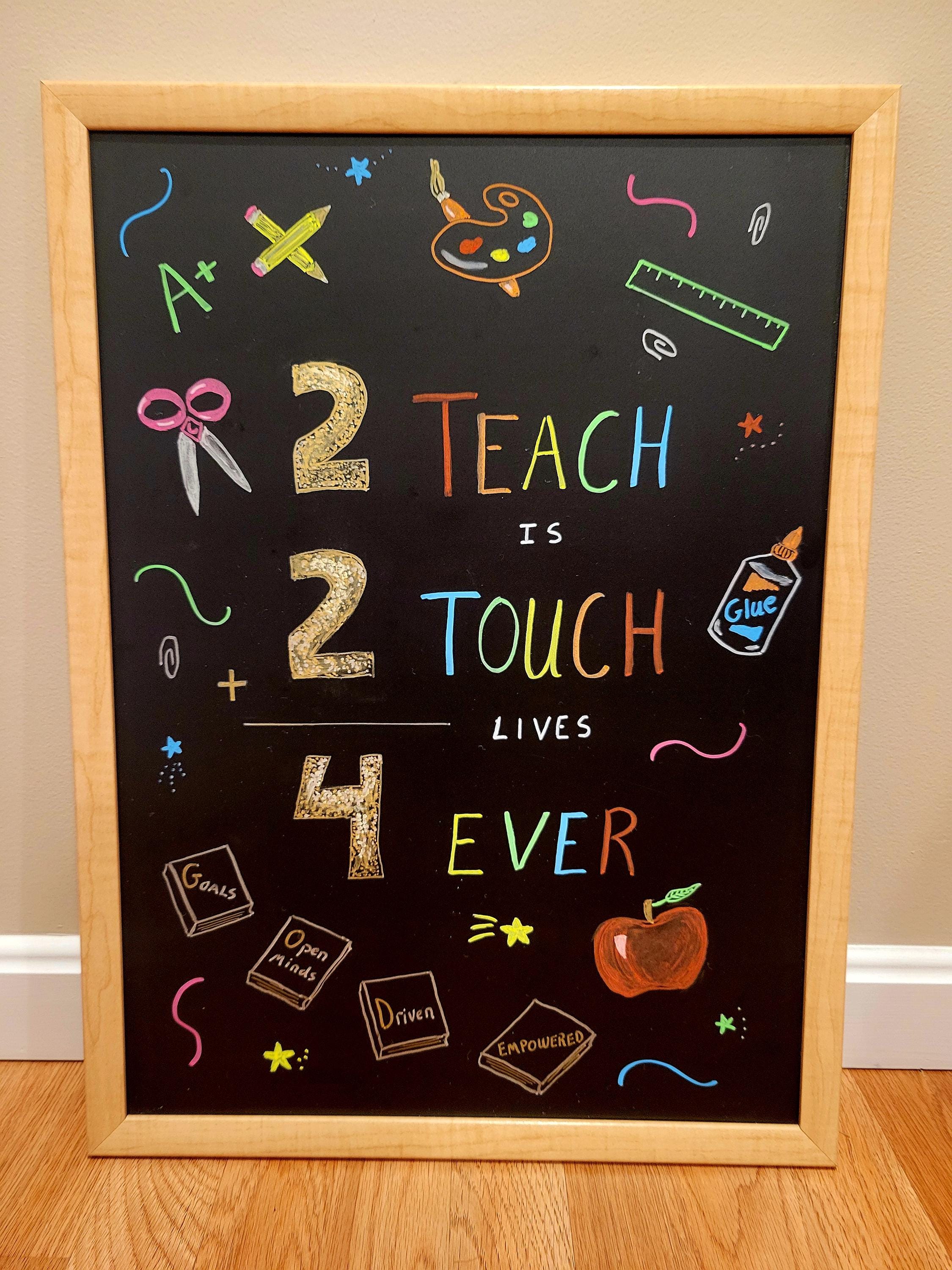 Customizable Chalkboard Art for Any Occasion - Etsy