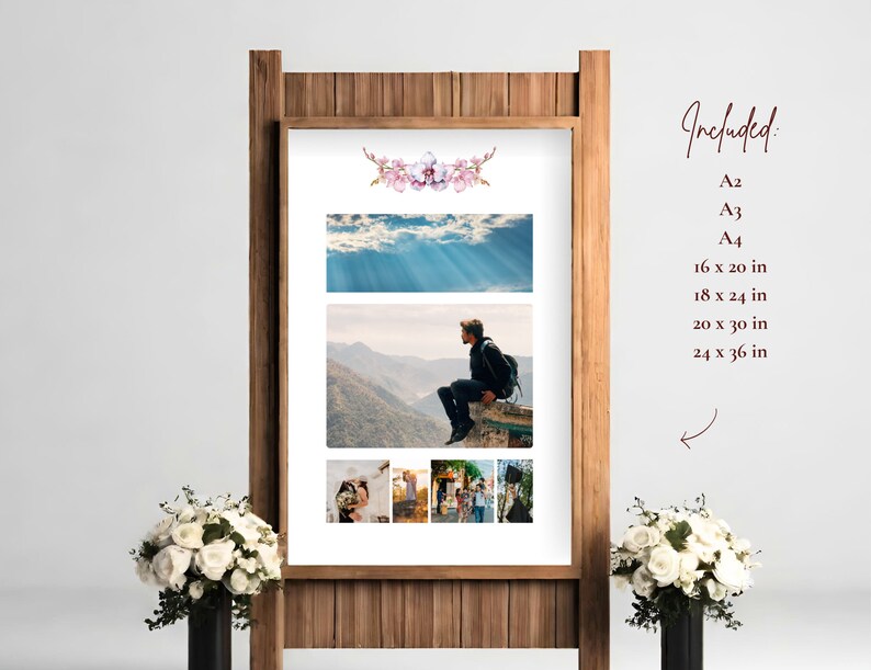 Editable Funeral Bundle Orchid Blooms Editable Template Celebration of ...