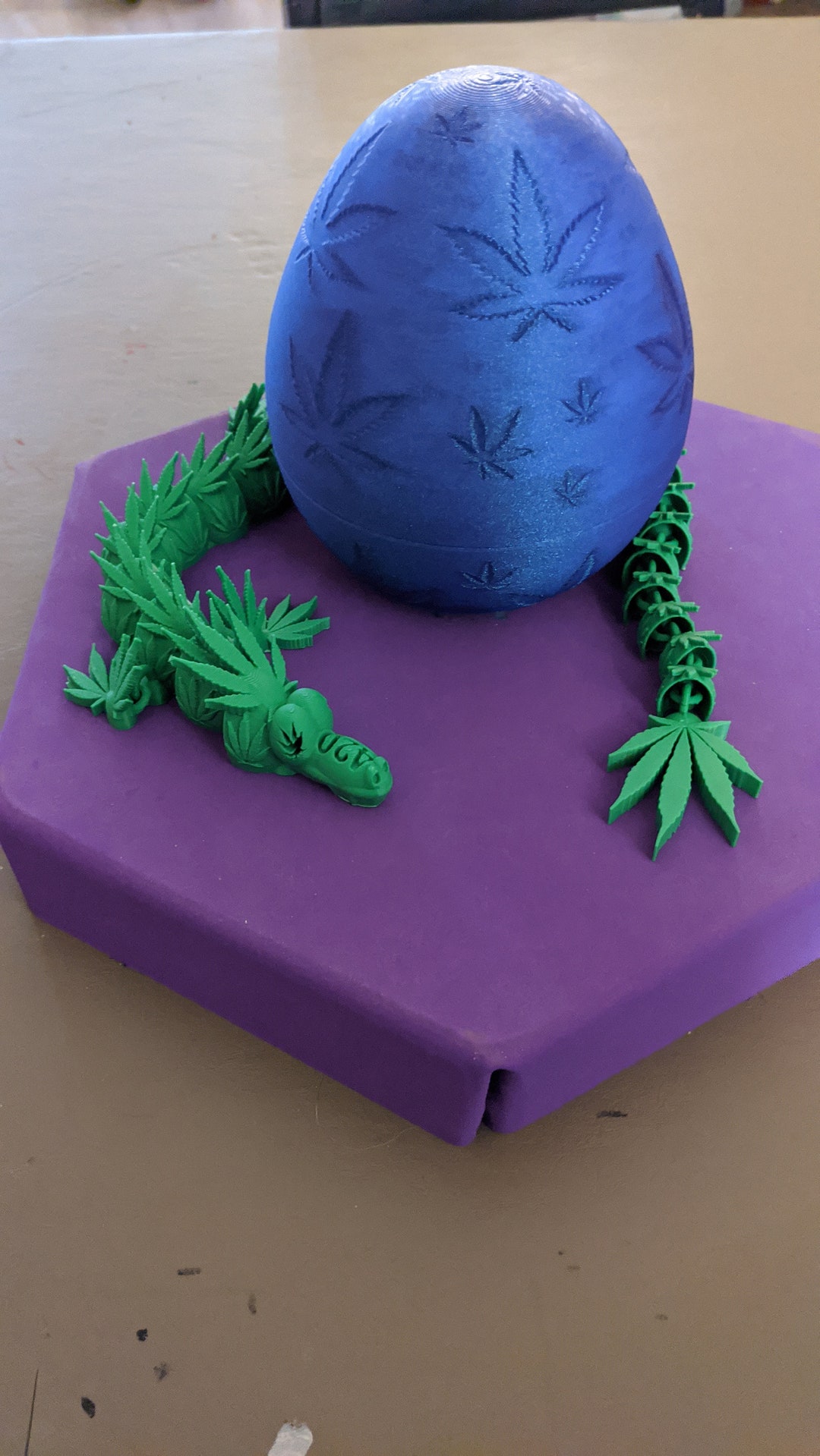 420 Leaf Dragon and Egg - Puff the Dragon - Weed Dragon Design - Twist ...