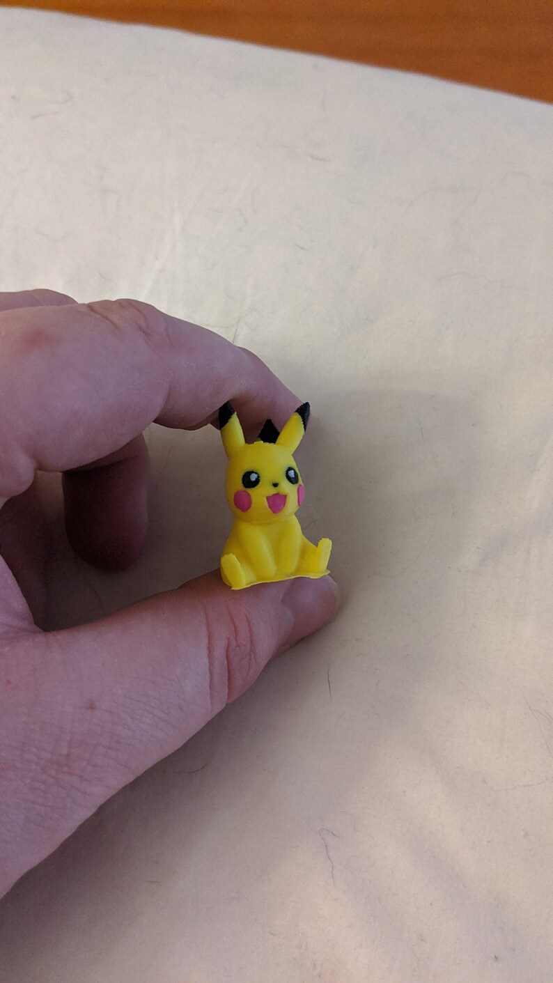 Adorable Minifigures Tiny Multicolor 3D Printed Models Several Designs ...