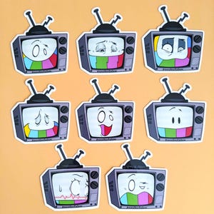 SMG4 Mr. Puzzles Expression Stickers | SMG4 Merch - Etsy