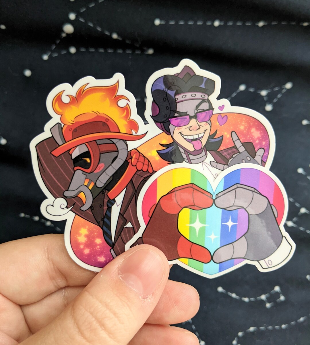 Firesetter Pride Sticker Set | Toontown Corporate Clash Stickers ...
