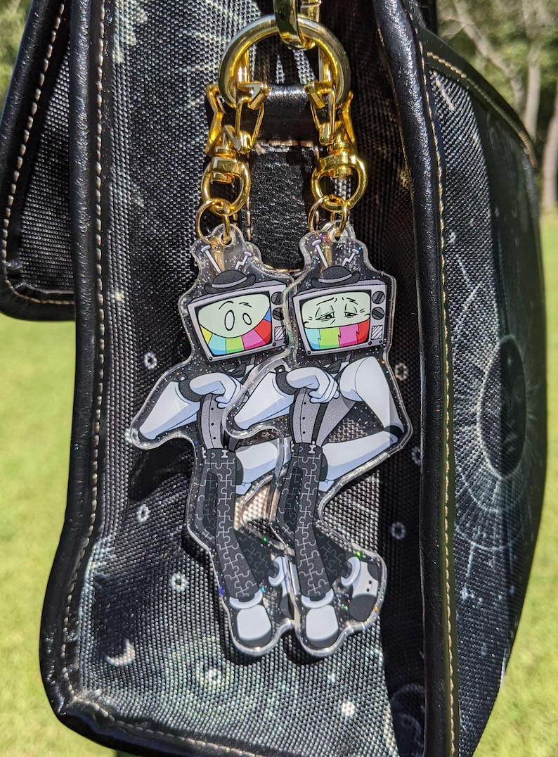 SMG4 Mr. Puzzles Keychain - Etsy
