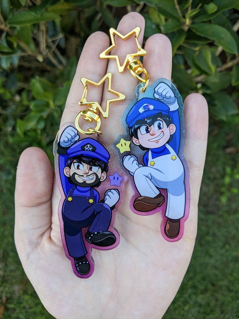 SMG4 Keychains | SMG3 and 4 - Etsy