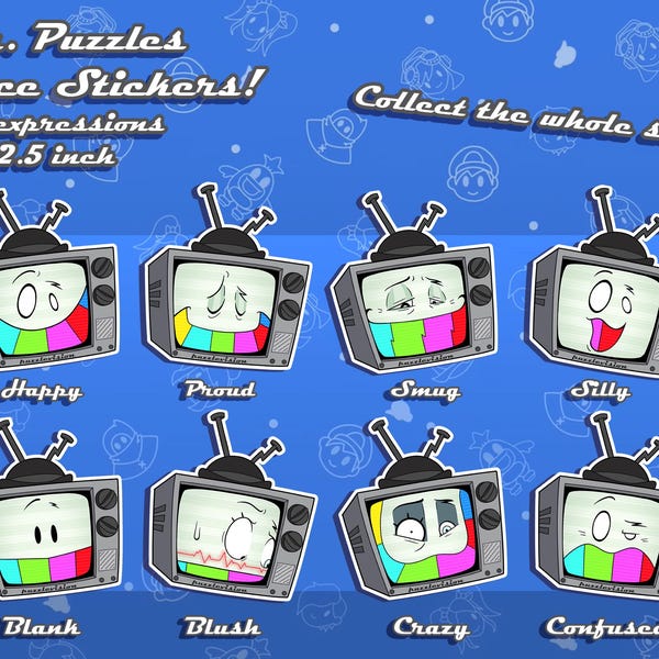 Smg4 Mr. Puzzles - Etsy