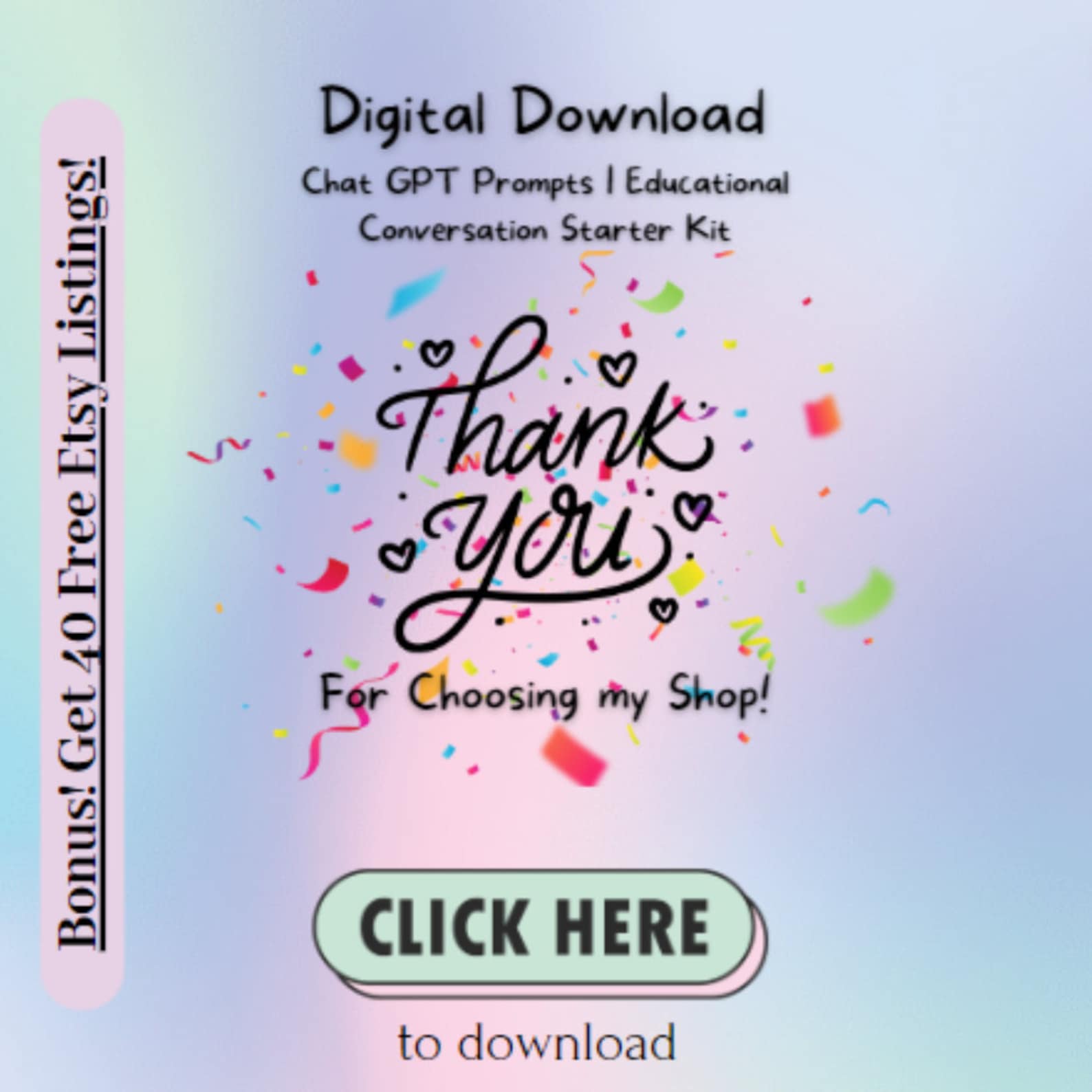 Chat GPT Educational Conversation Starter Kit - Etsy