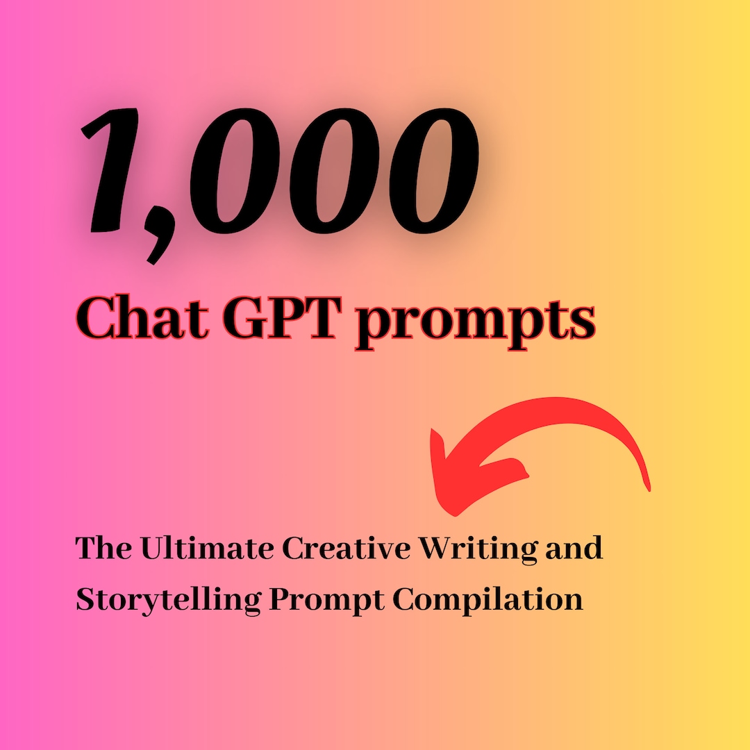 The Ultimate Creative Writing and Storytelling Prompt Compilation - Etsy