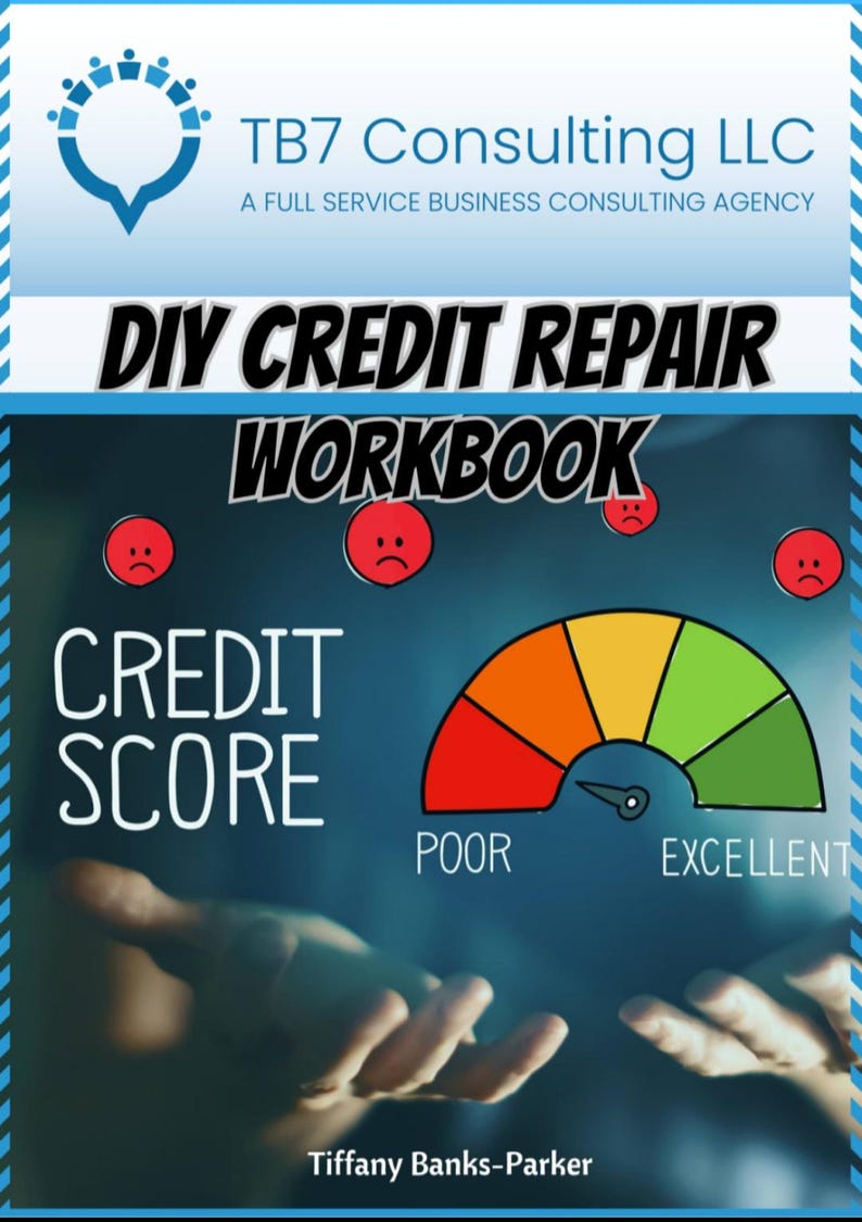 Comprehensive DIY Credit Repair Kit - Etsy