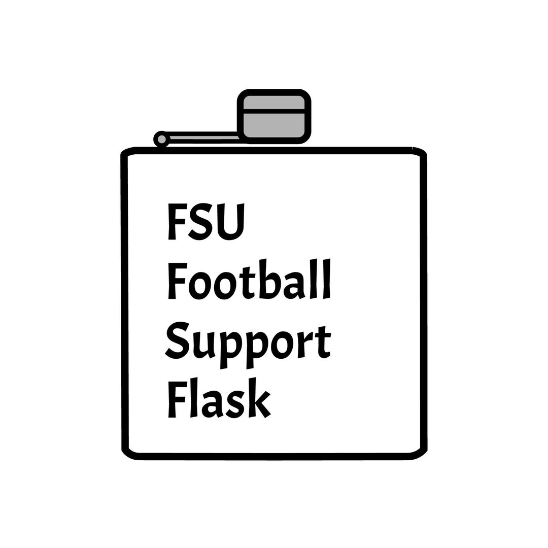 FSU Football Flask Stainless Steel Flask, 6oz - Etsy