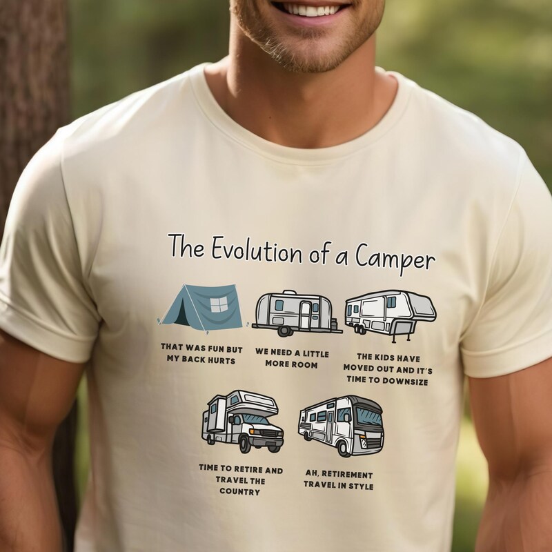 Funny Camping Shirt - Etsy