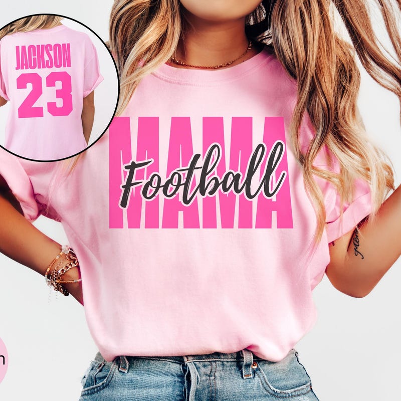 Pink Out Football Shirts - Etsy