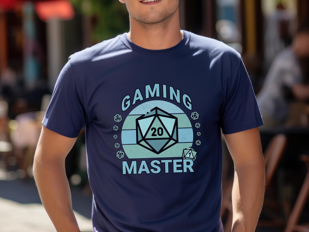 RPG Gaming Master Shirt, D20 Role Playing Shirt Gift for Gamer, Fantasy ...