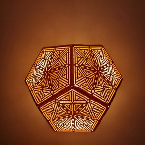 Cutting Template for Shadow Lamp Diy Craft Template for Creative ...