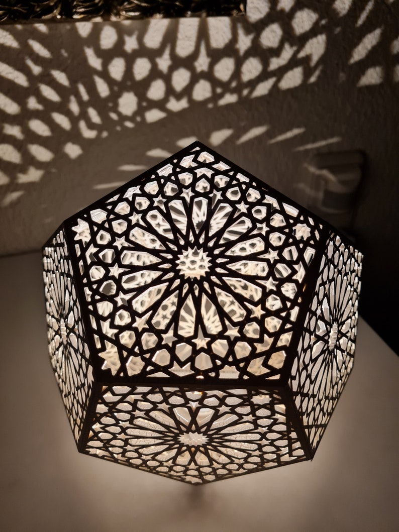 3D Print STL File for Shadow Lamp DIY Home Decor Light Modern Design ...