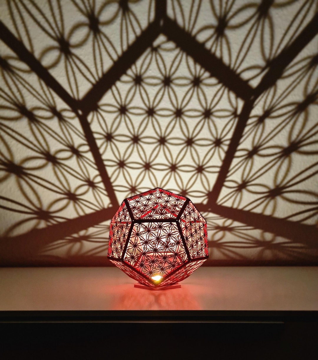 DIY Paper Lantern Kit Shadow Lamp Craft Set Paper Lantern Night Light ...