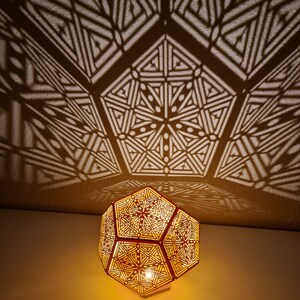 Cutting Template for Shadow Lamp Diy Craft Template for Creative ...