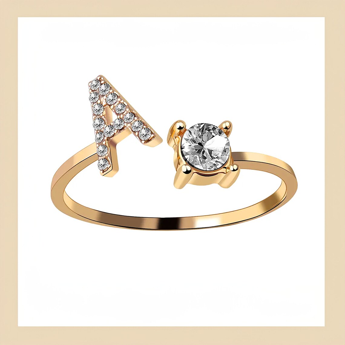 Single Letter as Charm Subtle Expression of Personality High-quality ...