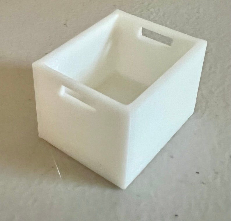 Digital STL Files for 3d Printing 1:12 Miniature 4X4 Ikea Kallax Style ...