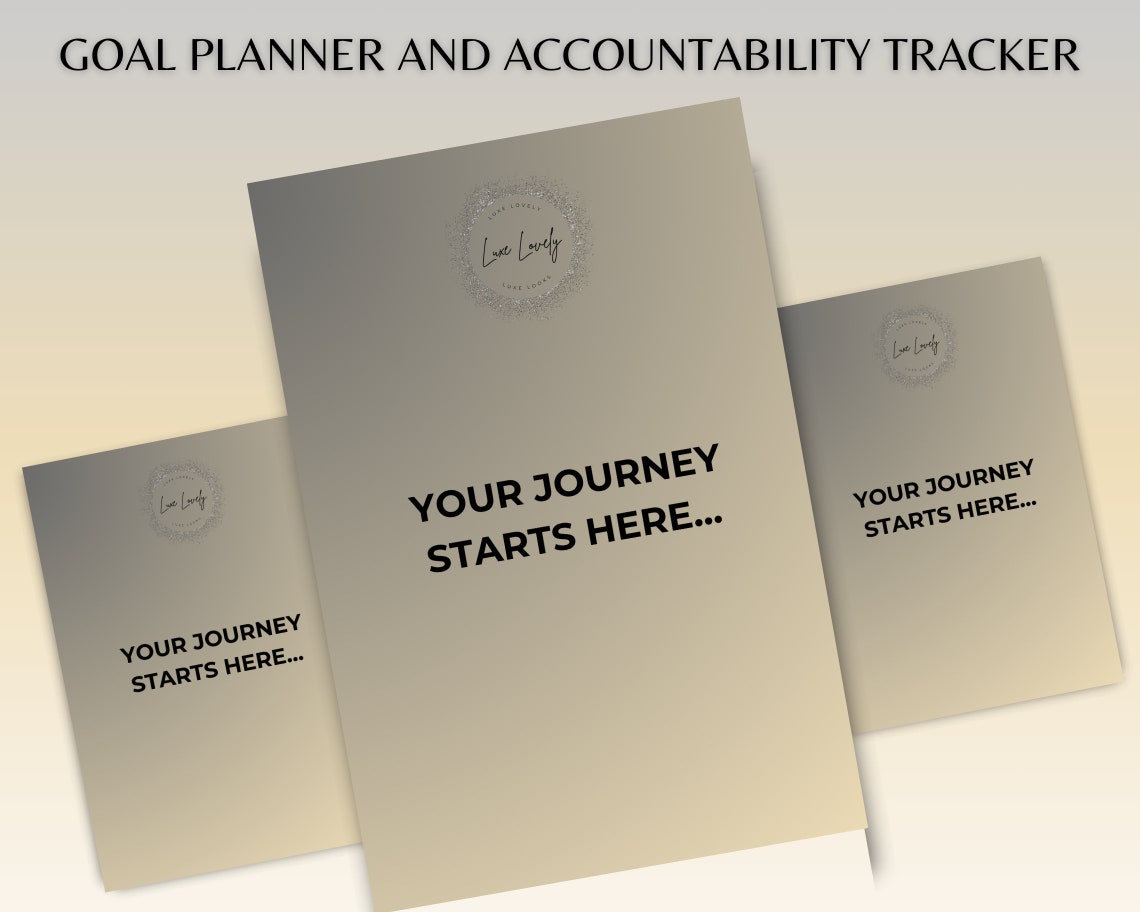 Digital Planner, Minimalist Printable Planner, Goal Planner ...