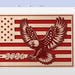 Eagle Flag CNC Carving Project: USA 250th Anniversary (digital Download ...