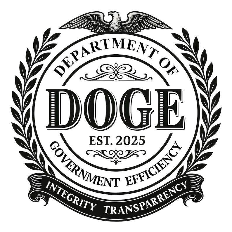 Doge Emblem Svg & Png – Government Seal for CNC, Laser, Cricut ...