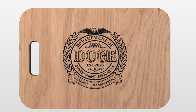 Doge Emblem Cutting Board CNC File – Svg, Png, Jpeg – Vectric Aspire ...
