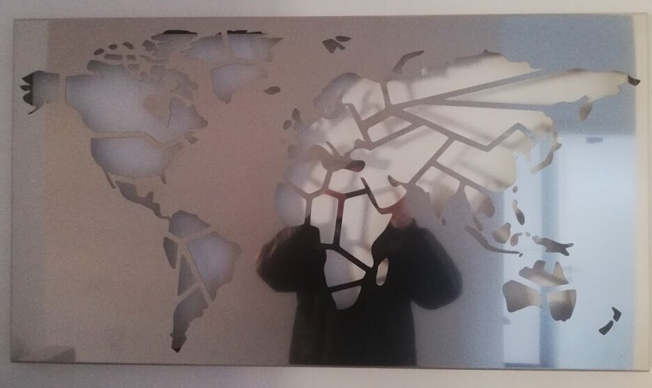 World Map DXF and DWG Files - Etsy