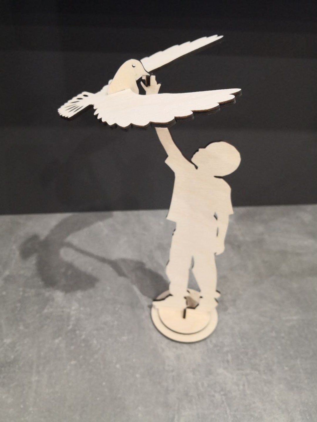 Balancing Bird 3 Mm Digital File for Laser Cutter DXF SVG AI Lbrn2 Pdf ...