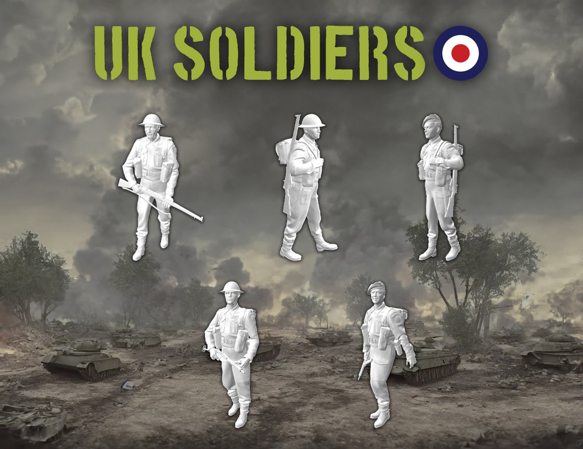 3D STL World War 2 Pack 3d Stl Pack Stl File Stl Pack Stl Bundle 3d Stl ...