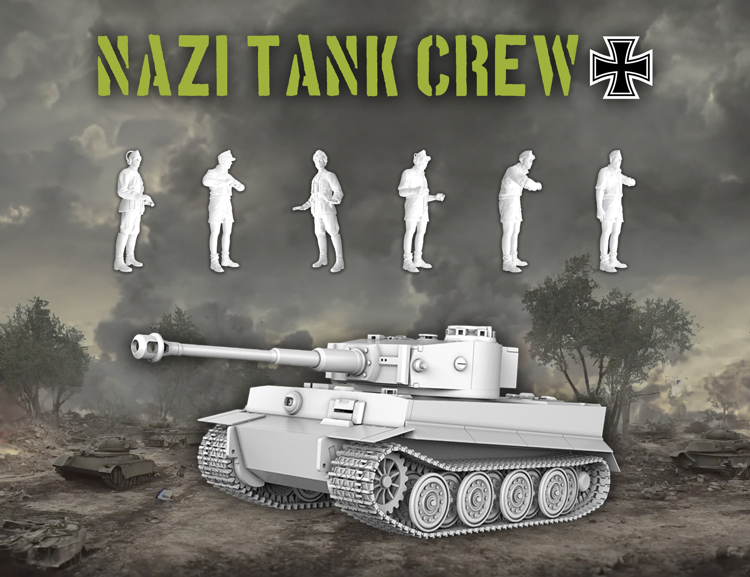 3D STL World War 2 Pack 3d Stl Pack Stl File Stl Pack Stl Bundle 3d Stl ...