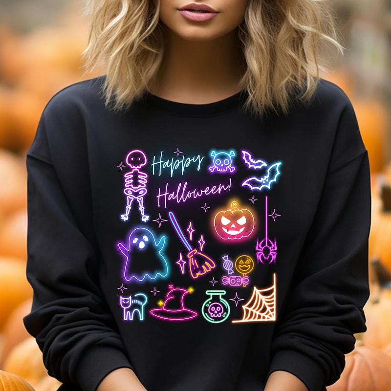Neon Sweatshirt - Etsy