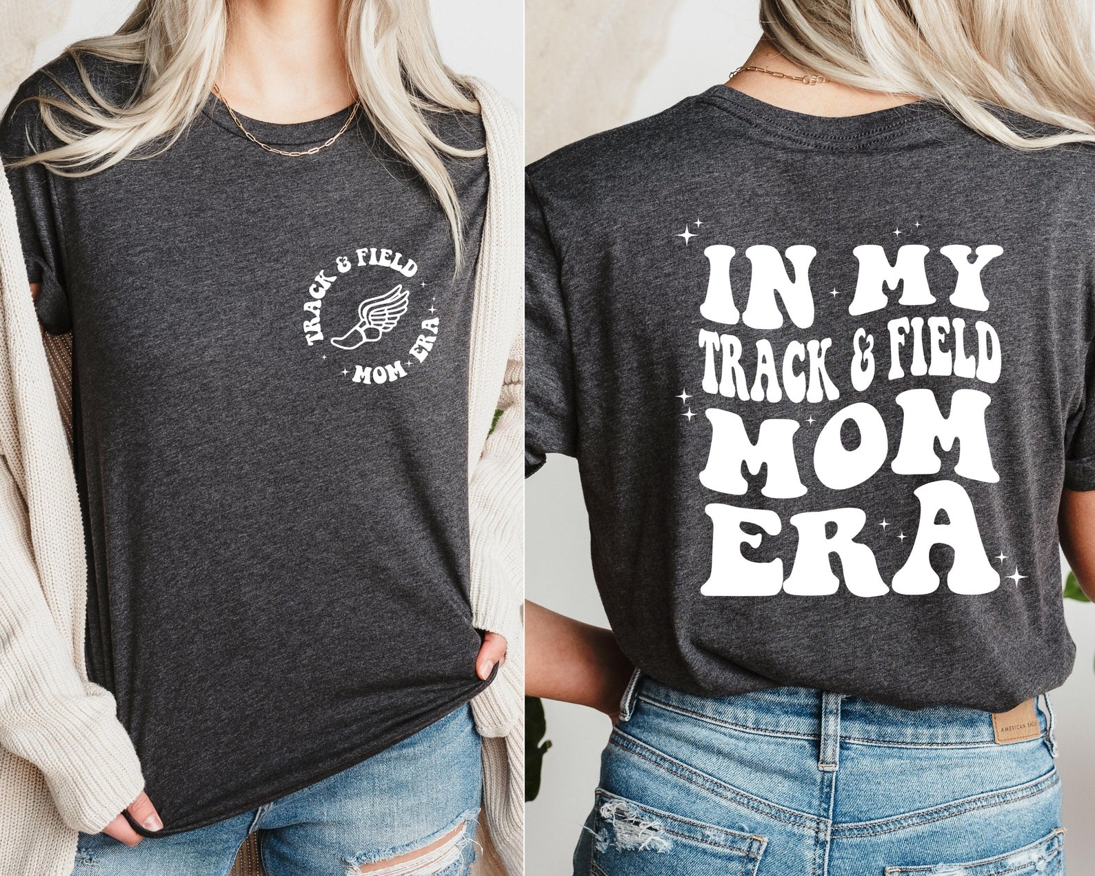 Track Mom Shirt, in My Track and Field Mom Era Shirt, Track Mom T-shirt ...