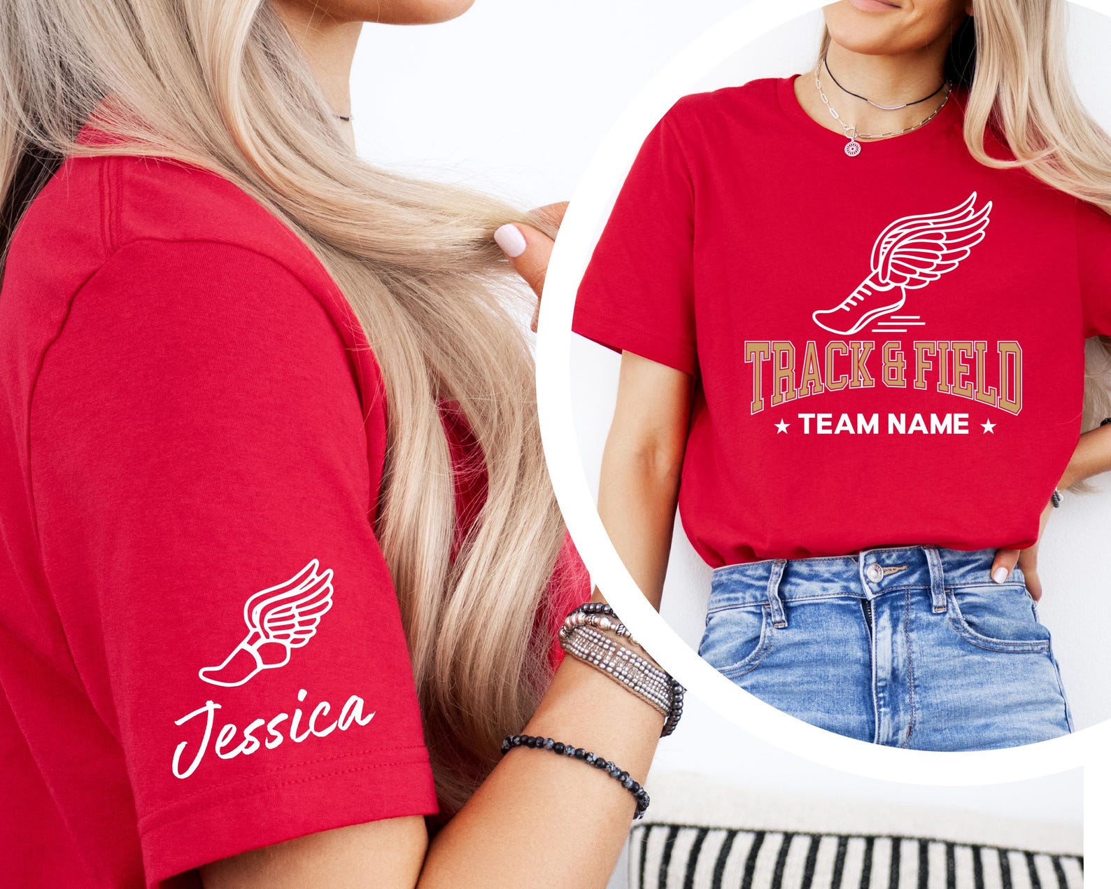 Personalized Track and Field T-shirt ,custom Track Shirt,track and ...