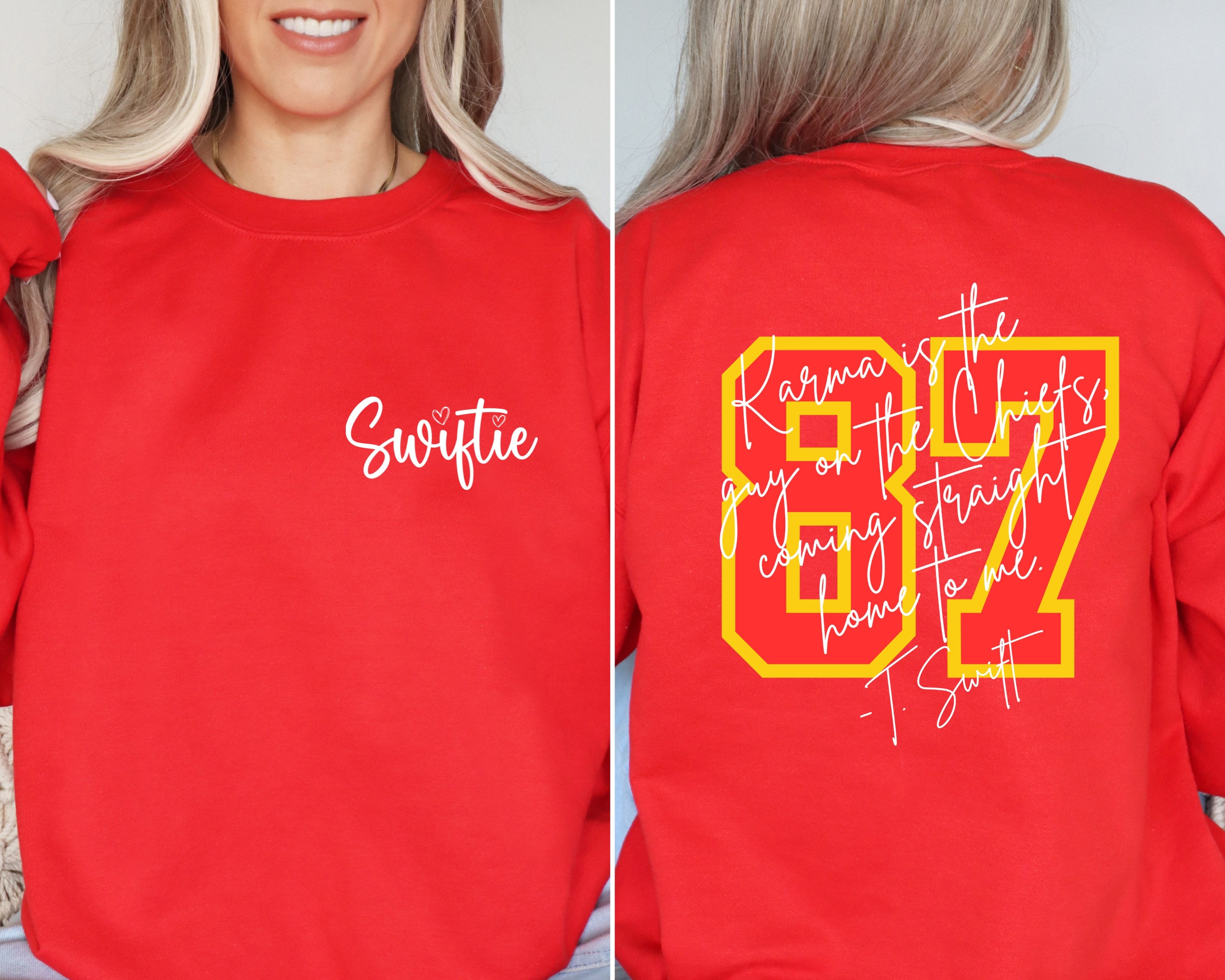 Karma is the Guy on the Chiefs Sweatshirt, Karma and TS Era, Football ...