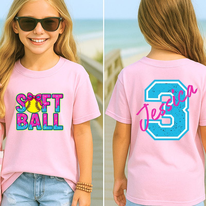 Softball Drip Clothes - Etsy
