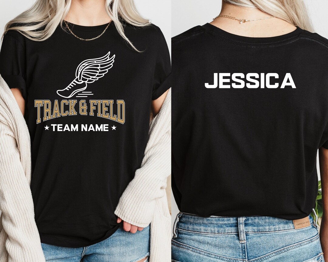 Custom Track Shirt, Track and Field Team Name Shirt, Track Shirt ...