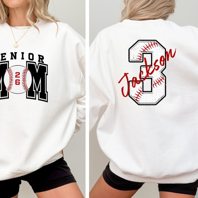 Baseball Mom Sweatshirt - Etsy