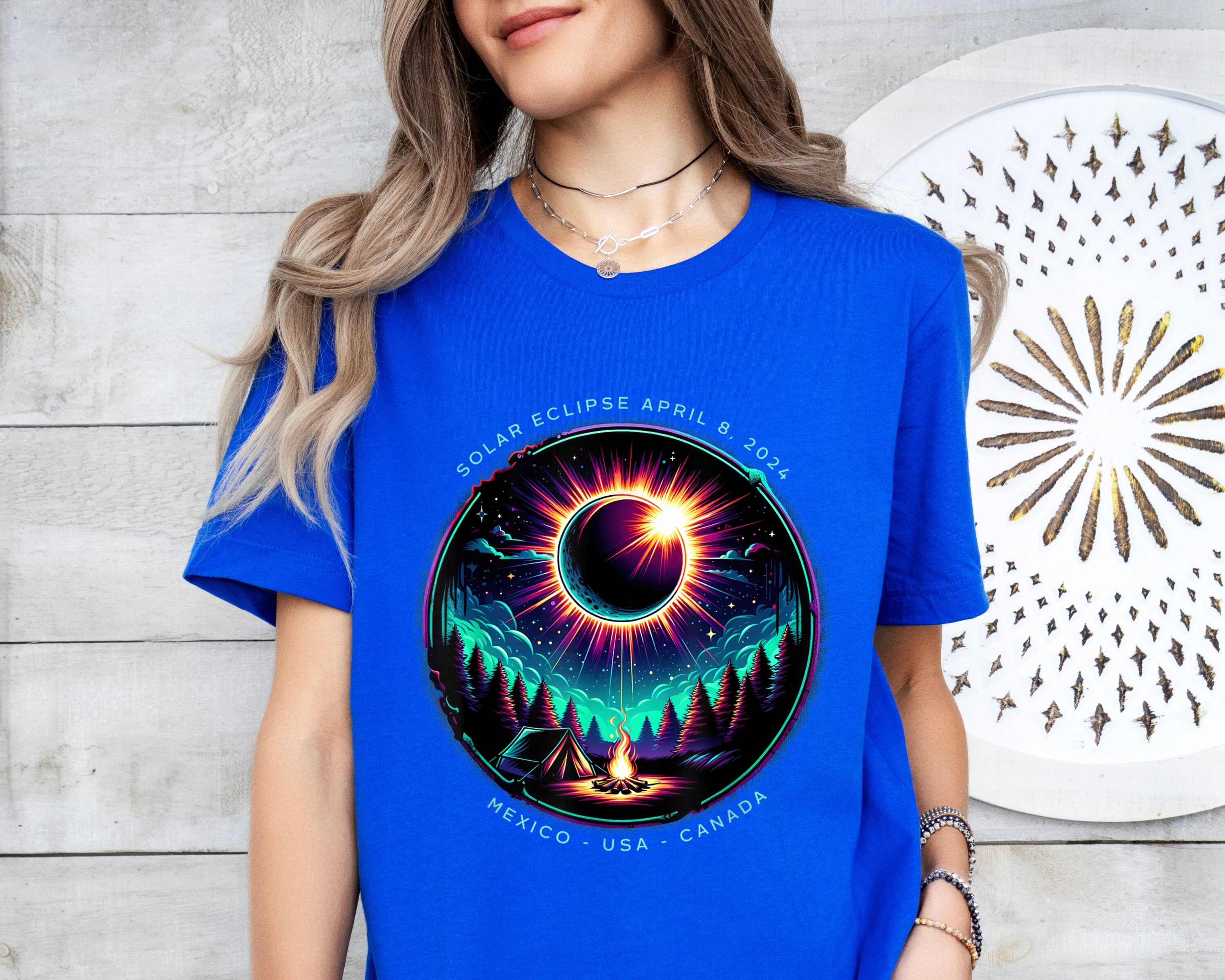 Custom Total Solar Eclipse 2024 Shirt, April 8 2024 Shirt,celestial ...