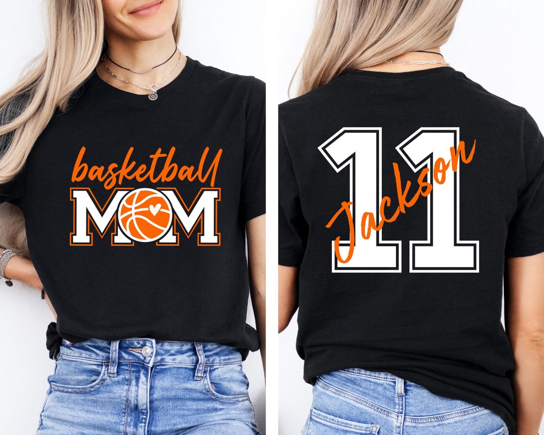 Custom Basketball Mom Shirt,personalized Basketball Mom T-shirt ...