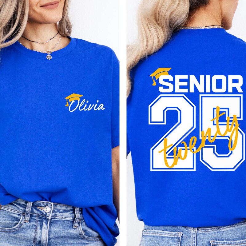 Custom Senior Shirt - Etsy